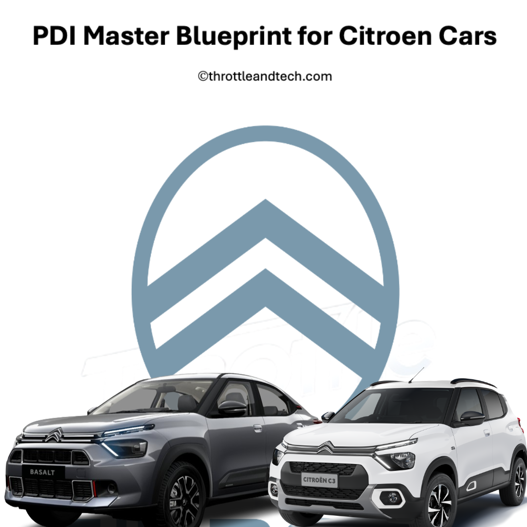 Citroen PDI Master Blueprint